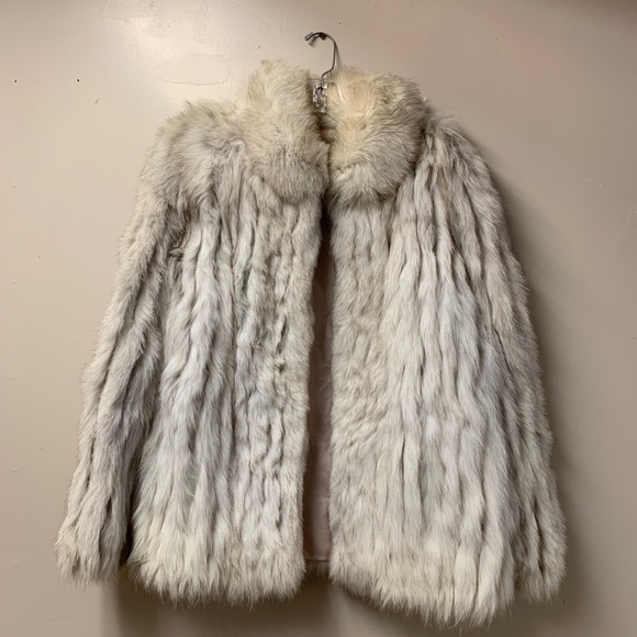 Saga Furs | Jackets & Coats | Saga Fox Silver Blue Fox Fur Coat | Poshmark